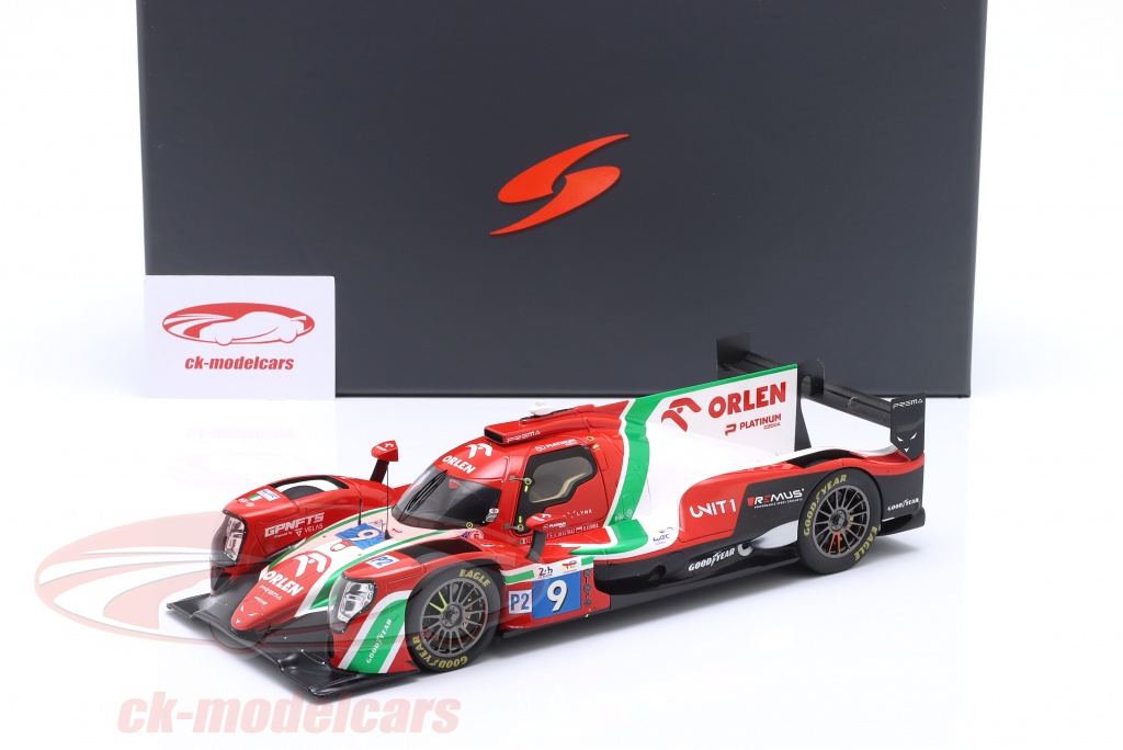 Spark 1:18 Oreca 07 #9 第六名 24h LeMans 2022 Prema Orlen Team 18S806 模型 汽车 18S806 9580006478061