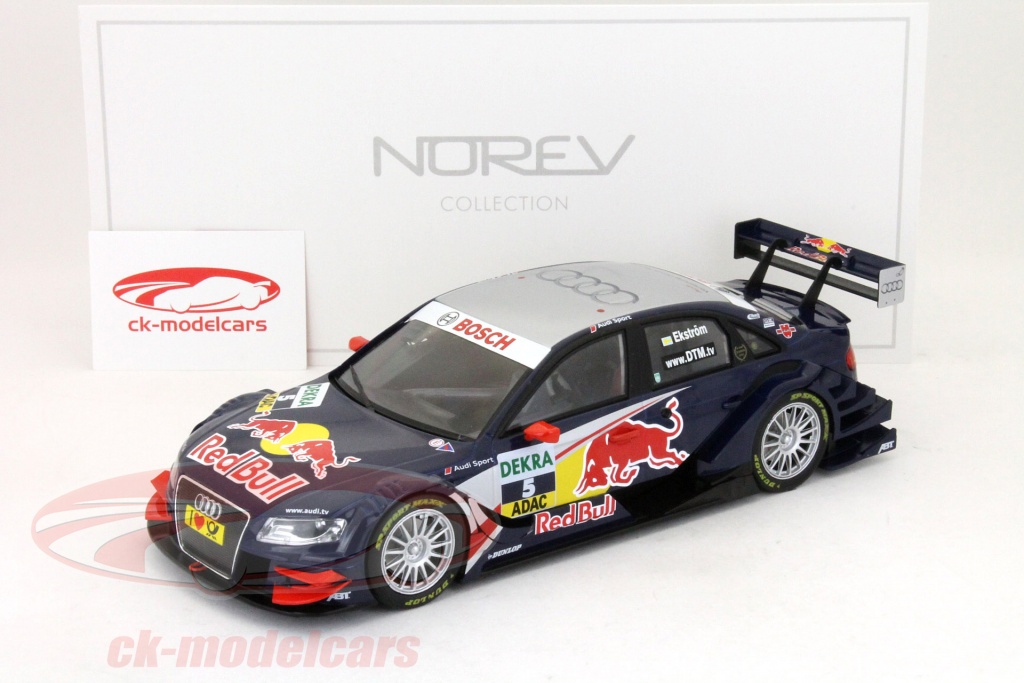 Norev 1:18 Mattias Ekstrom Red Bull Audi A4 DTM #5 2009 188332 model car 188332 3551091883326