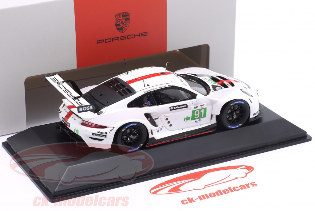 Spark 1:43 Porsche 911 RSR-19 #91 勝者 LMGTE-Pro 24h LeMans 2022 WAP0209010RLEM モデル 車 WAP0209010RLEM