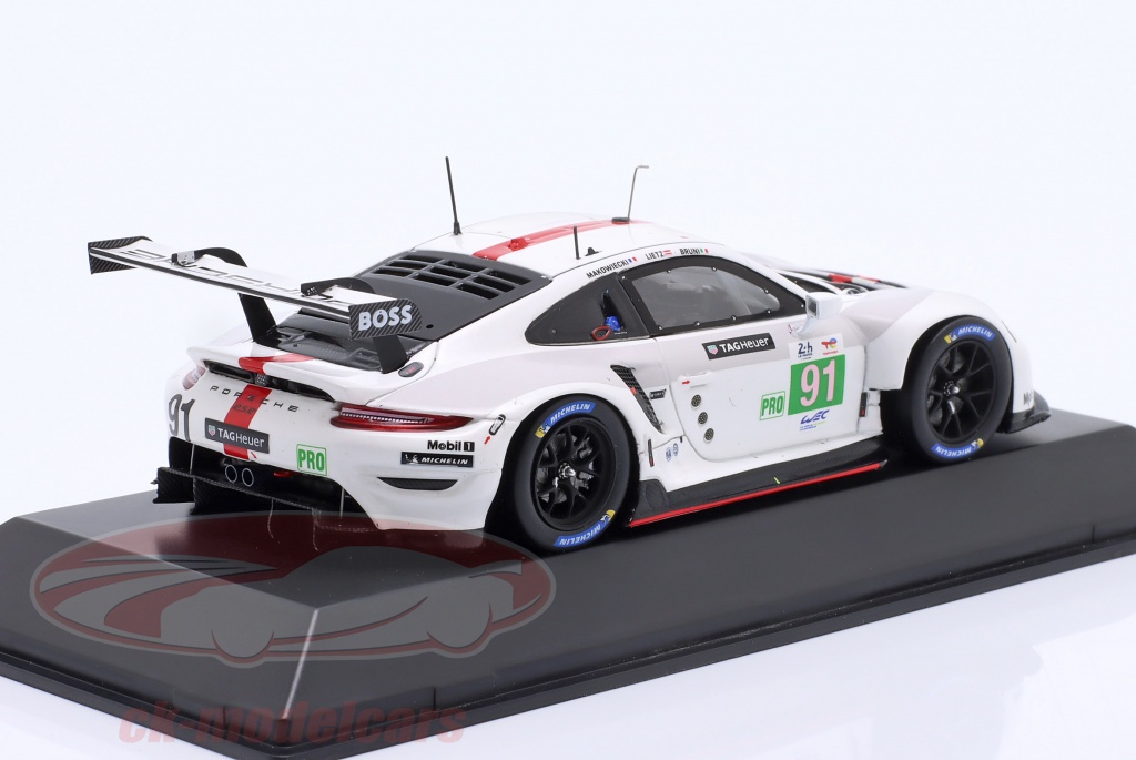 Spark 1:43 Porsche 911 RSR-19 #91 gagnant LMGTE-Pro 24h LeMans 2022 WAP0209010RLEM modèle ...