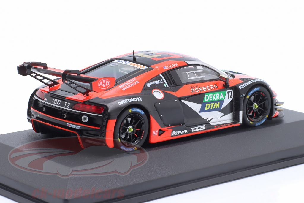 Ixo 1:43 Audi R8 LMS GT3 #12 DTM 2022 Dev Gore TR-I-R8-22-4312-DTM ...