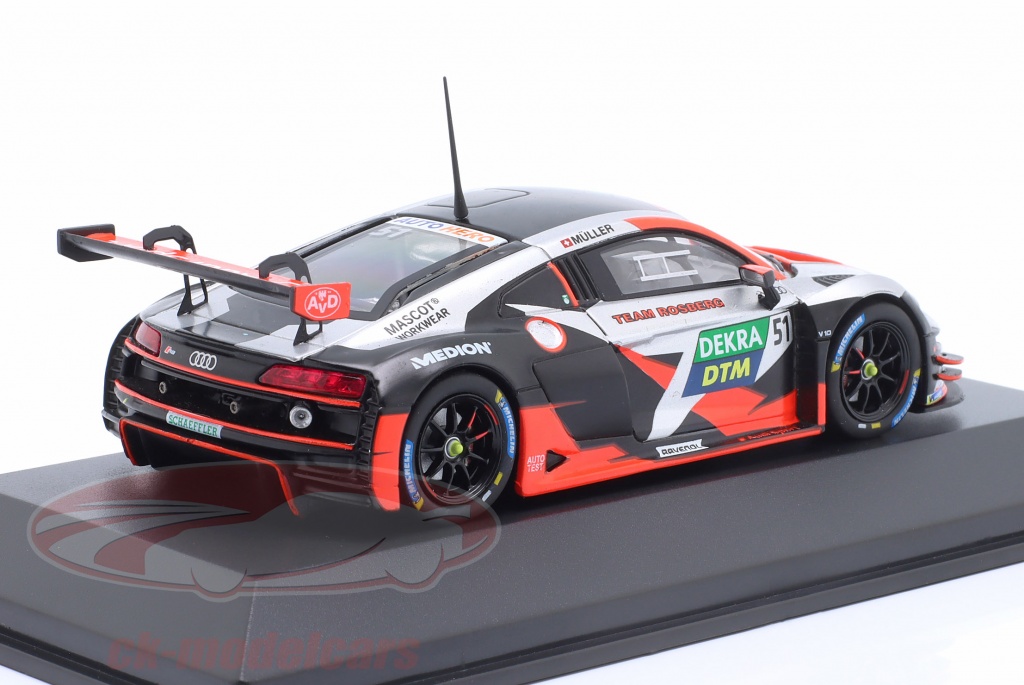 Ixo 1:43 Audi R8 LMS GT3 #51 DTM 2021 Nico Müller TR-I-R8-21-4351-DTM ...