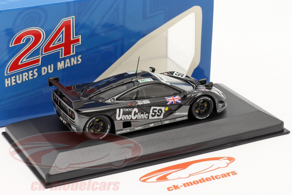 Ixo 1:43 McLaren F1 GTR #59 Sieger 24h LeMans 1995 Dalmas, Sekiya, Lehto LM1995 Modellauto ...