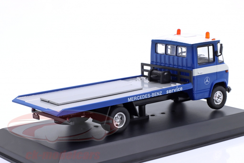 Ixo 1:43 Mercedes-Benz L 608 D 1980 MB Service 青 / 白 CLC489NSP.22 モデル 車 ...
