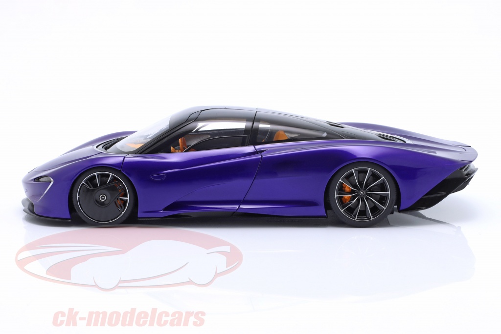 AUTOart 1:18 McLaren Speedtail year 2020 lantana purple 76089 model car ...