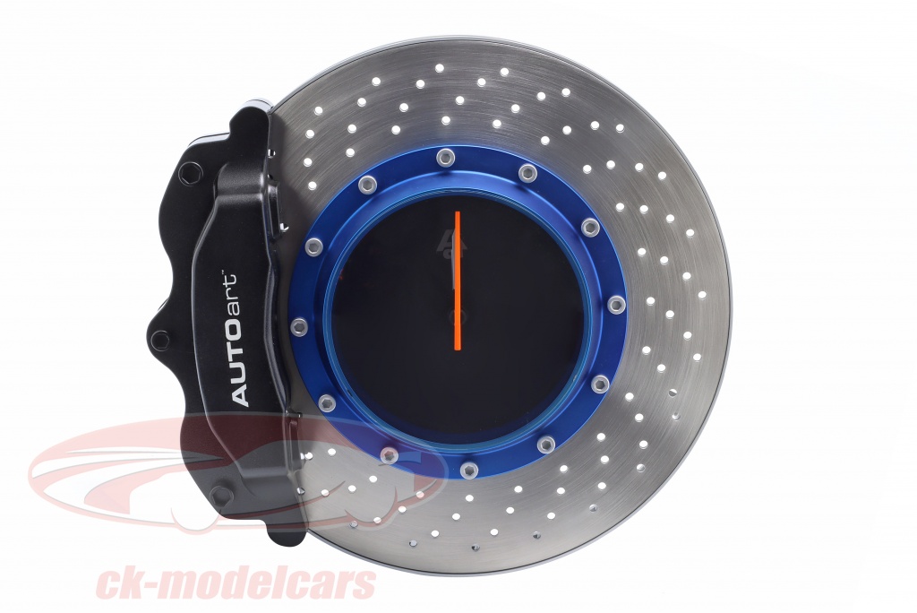 Brake Disc Clock zwart / blauw AUTOart 40013 40013 674110400137