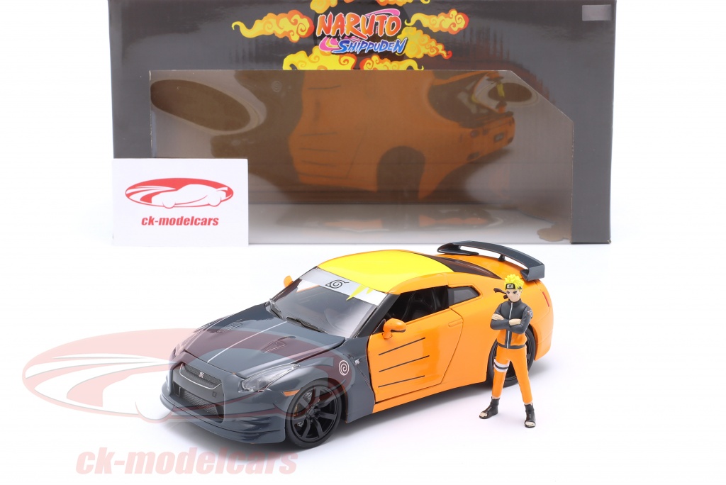 Jadatoys 1:24 Nissan GT-R (R35) manga series Naruto (2007-2017) with ...