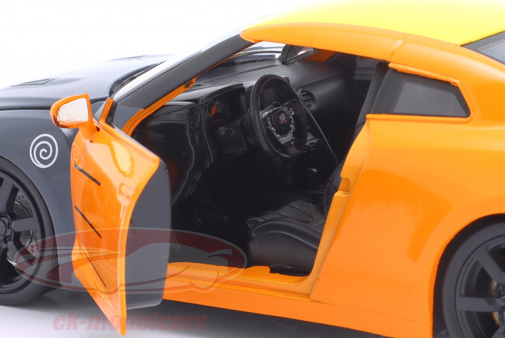 Jadatoys 1:24 Nissan GT-R (R35) séries de mangas Naruto (2007-2017 ...