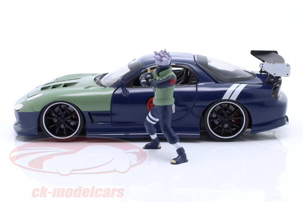 Jadatoys 1:24 Mazda RX-7 Manga series Naruto (2007-2017) with figure ...