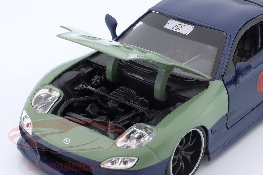Jadatoys 1:24 Mazda RX-7 Manga series Naruto (2007-2017) with figure ...
