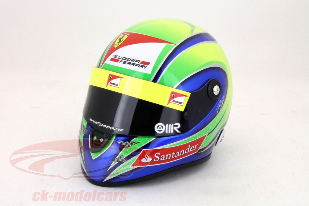 Schuberth 1:2 Felipe Massa Ferrari F2012 helmet formula 1 2012 Massa ...