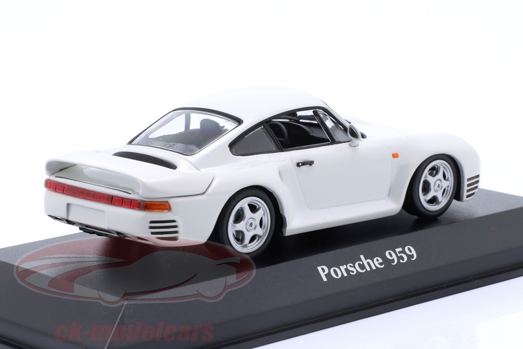 Minichamps 1:43 Porsche 959 Baujahr 1987 weiß 940062521 Modellauto 940062521 4012138762640