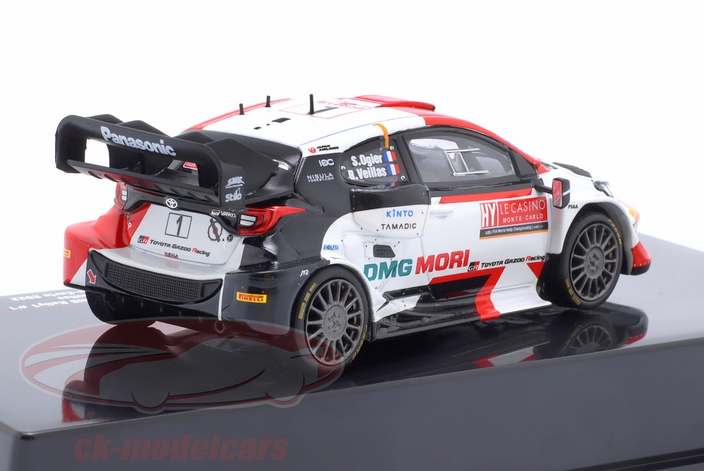 Ixo 1:43 Toyota GR Yaris Rally1 #1 第二名 Rallye Monte Carlo 2022 Ogier ...
