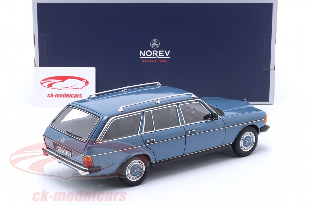 Norev 1:18 Mercedes-Benz 200 T (S123) T model year 1980 china blue ...