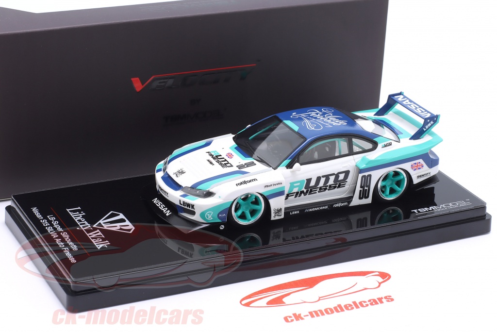 True Scale 1:43 Nissan S15 Silvia LB-Super Silhouette Auto Finesse #99 ...