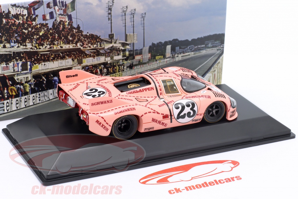 Spark 1:43 Porsche 917/20 semear / Rosa porco #23 24h LeMans 1971 ...