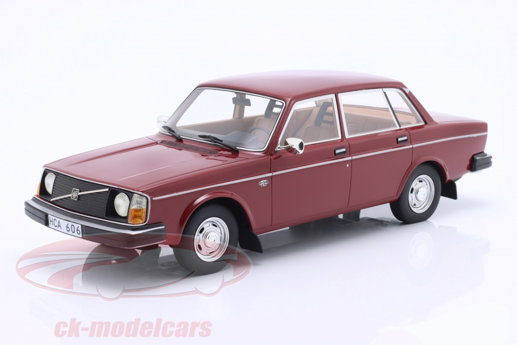 Cult Scale Models 1:18 Volvo 244DL Год постройки 1975 темно-красный ...
