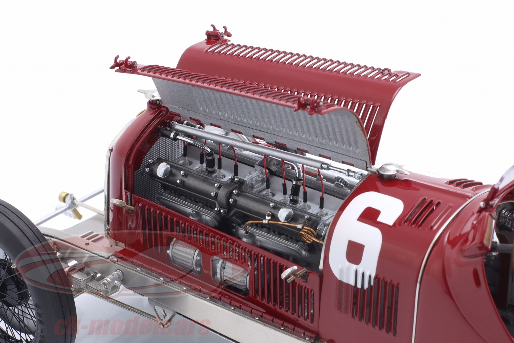 CMC 1:18 Rudolf Caracciola Alfa Romeo Tipo B (P3) #2 winner Monza GP ...