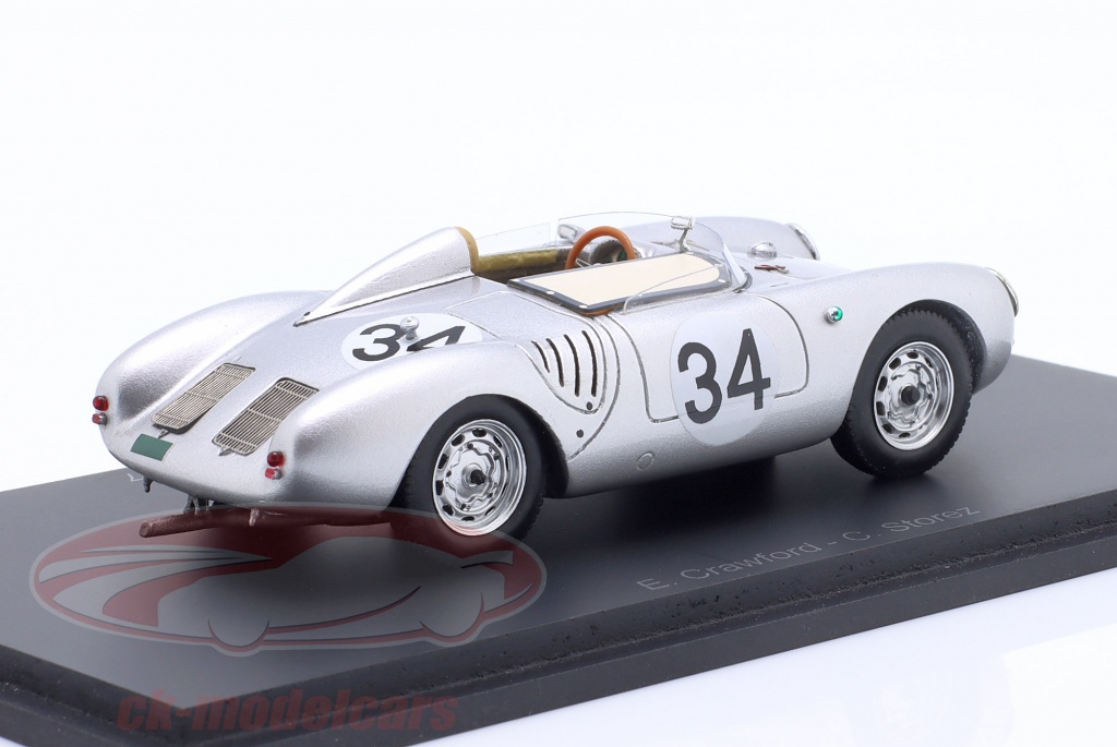 Spark 1:43 Porsche 550A #34 24h LeMans 1957 Crawford, Storez S9721 ...