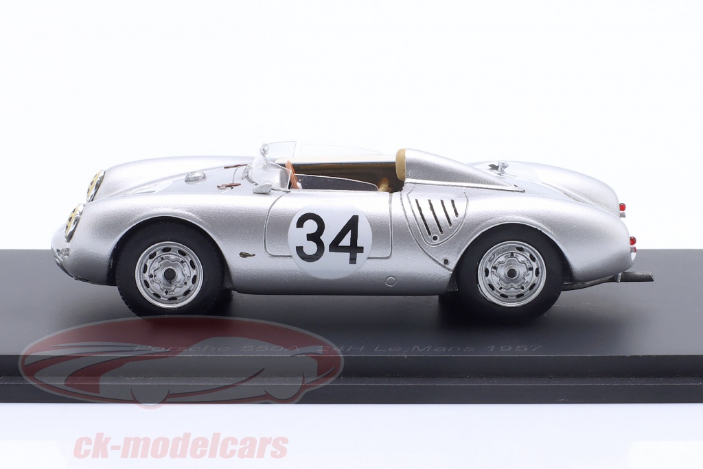 Spark 1:43 Porsche 550A #34 24h LeMans 1957 Crawford, Storez S9721 ...
