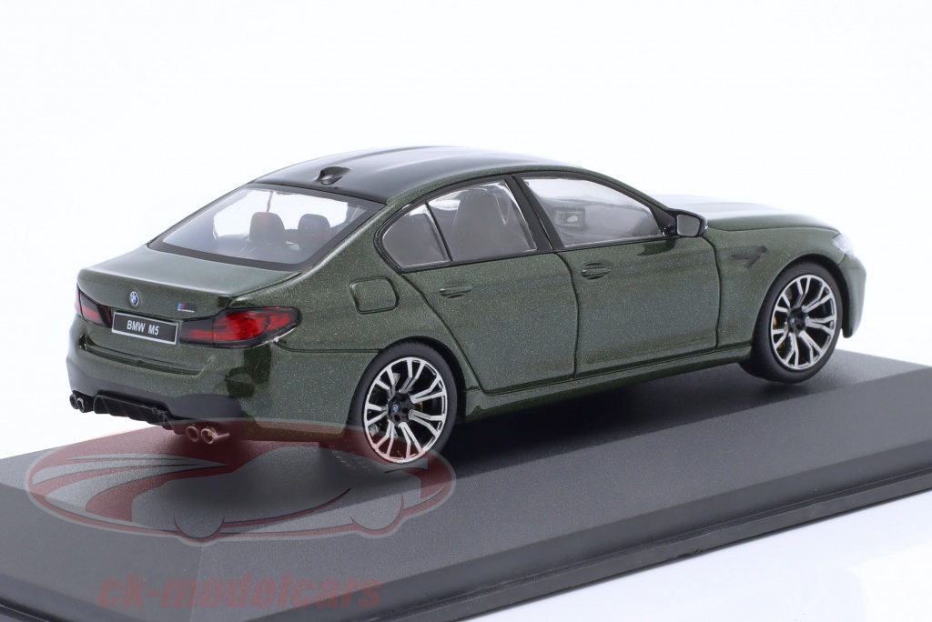 Solido 1:43 BMW M5 Competition (F90) Año de construcción 2017 verde oscuro metálico S4312701 ...