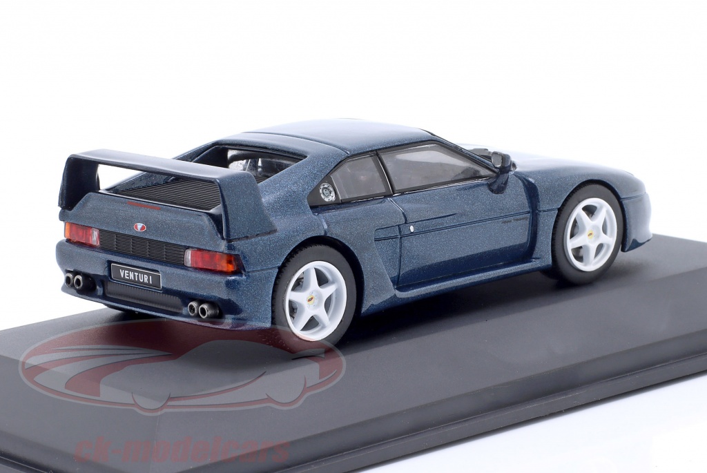 Solido 1:43 Venturi GT400 6 シリンダー BiTurbo 建設年 1994-1999 青 メタリックな ...