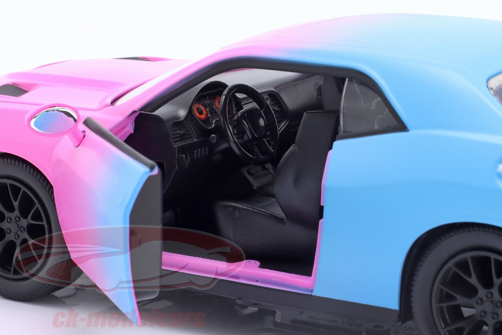 Jadatoys 1:24 Pink Slips Dodge Challenger SRT Hellcat 2015 lyserød ...