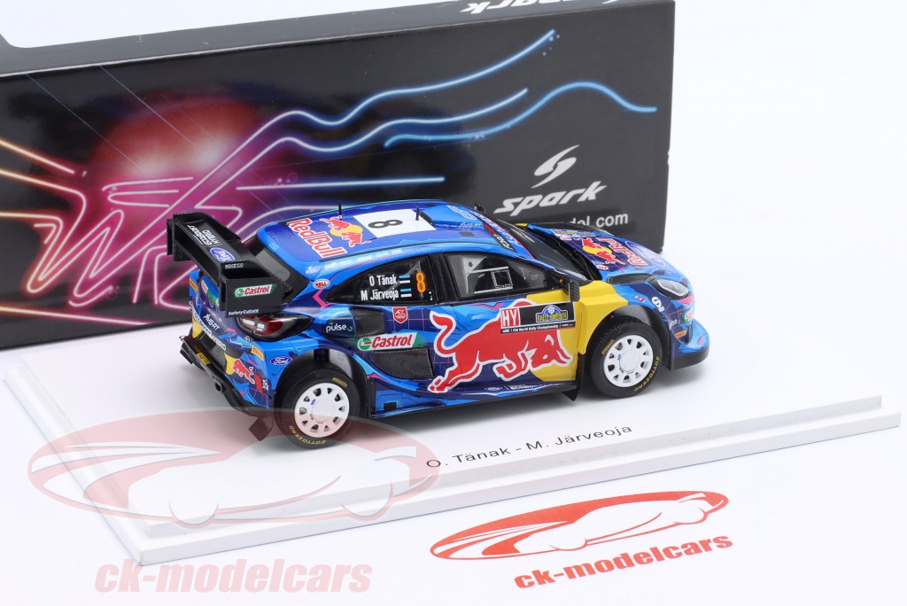 Spark 1:43 Ford Puma Rally1 #8 vincitore rally Svezia 2023 Tänak ...
