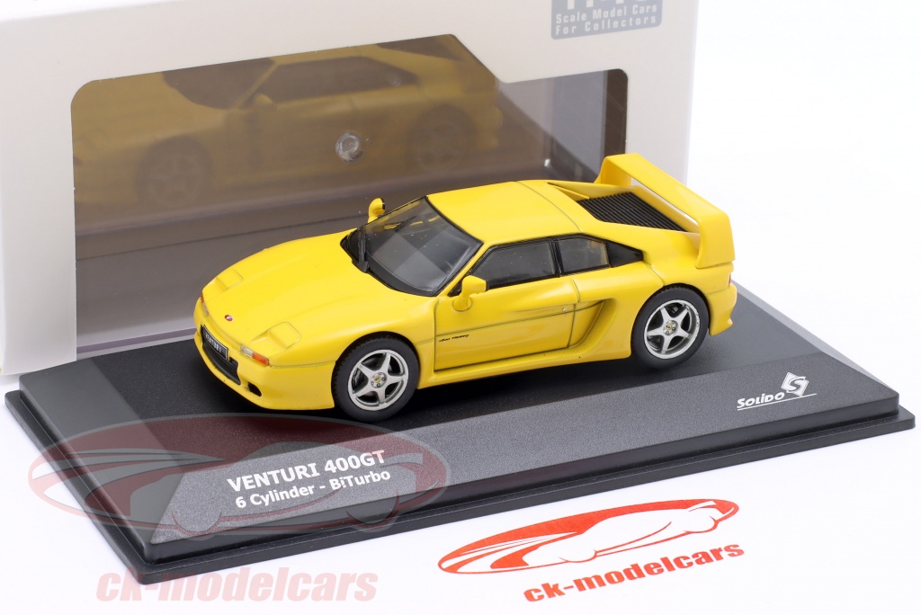Solido 1:43 Venturi GT400 6 Zylinder BiTurbo 建设年份 1994-1999 黄色的 ...