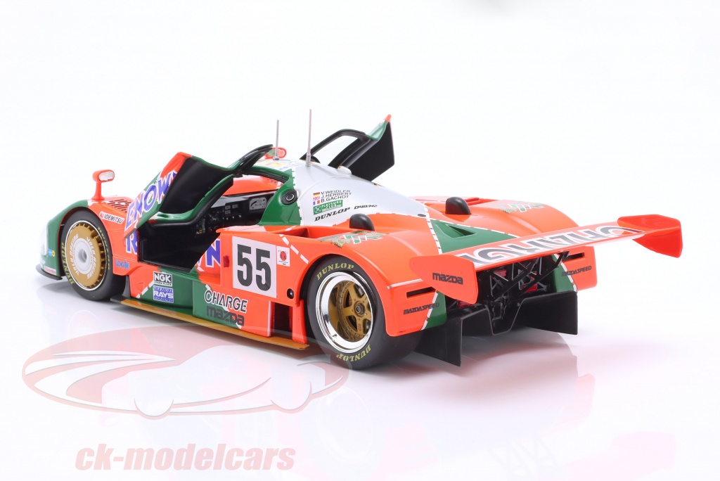 WERK83 1:18 Mazda 787B #55 Winner 24h LeMans 1991 Weidler, Herbert, Gachot W1802701 model car ...