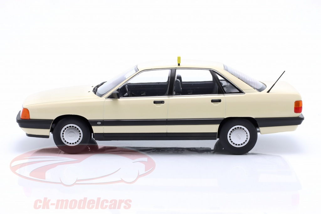 Triple9 1:18 Audi 100 C3 Taxi Anno di costruzione 1989 avorio T9 ...