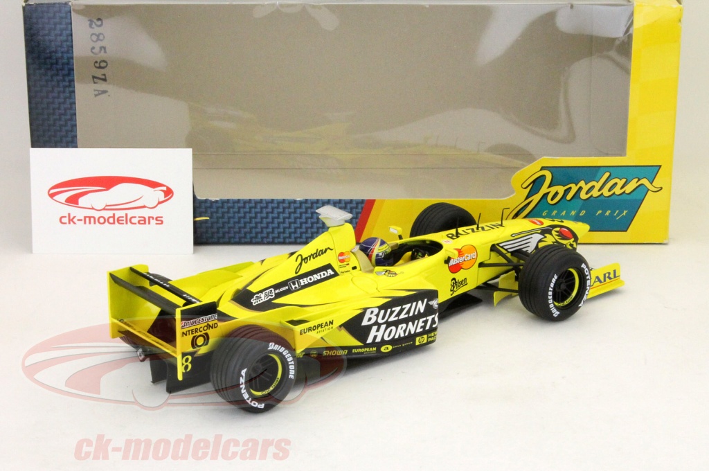 HotWheels 1:18 H. H Frentzen Jordan 199 4. Place Formula 1 1998 ...