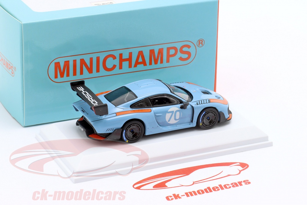 Minichamps 1:64 Porsche 935/19 Baujahr 2018 #70 Gulf Livery 643061104 ...