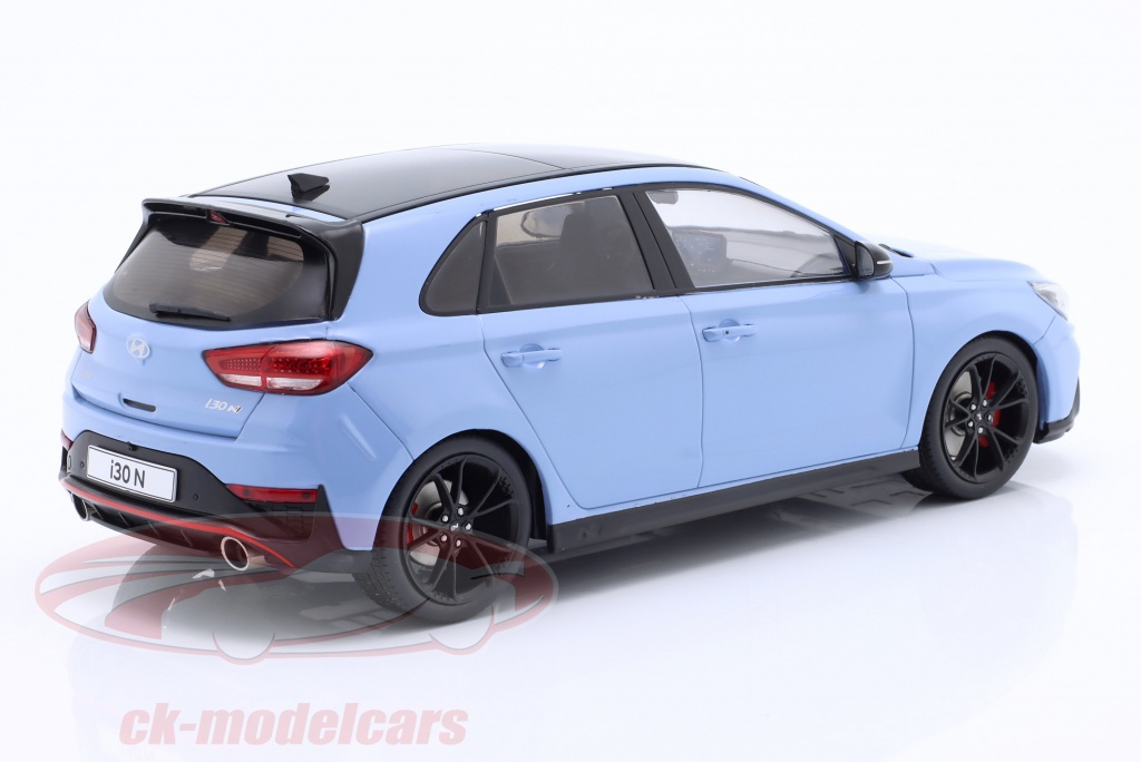ModelCarGroup 1:18 Hyundai i30 N Year 2021 performance blue ModelCar ...