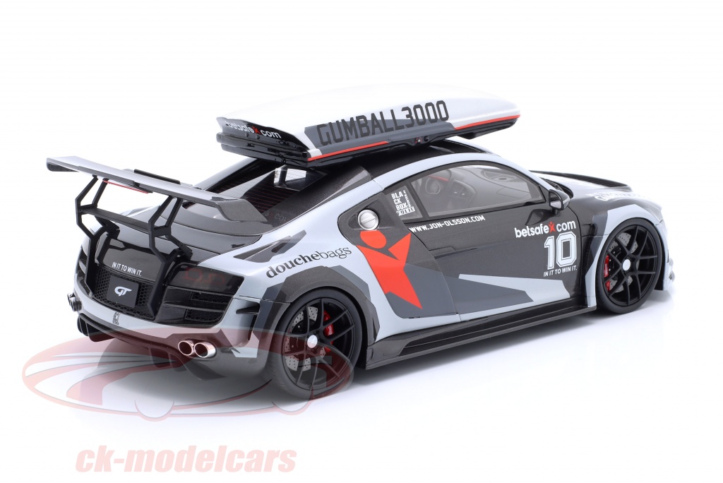 GT-SPIRIT 1:18 Audi R8 Body Kit Gumball 3000 2013 black / Gray GT870 ...