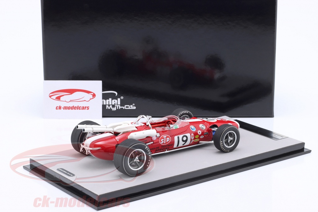 Tecnomodel 1:18 Jim Clark Lotus 38 #19 2nd Indy500 1966 TM18-176C ...
