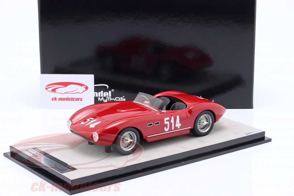Tecnomodel 1:18 Ferrari 735S - 166MM #514 Mille Miglia 1953 Cacciari ...