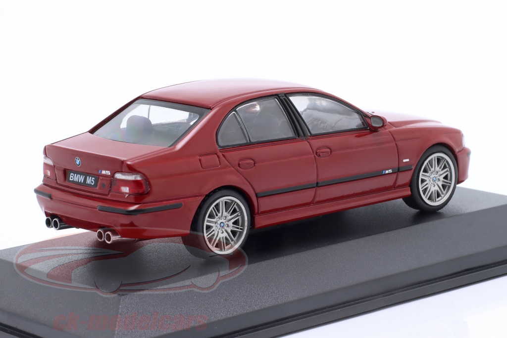 Solido 1:43 BMW M5 (E39) Bouwjaar 2003 Imola rood S4310504 model auto S4310504 421437270 ...