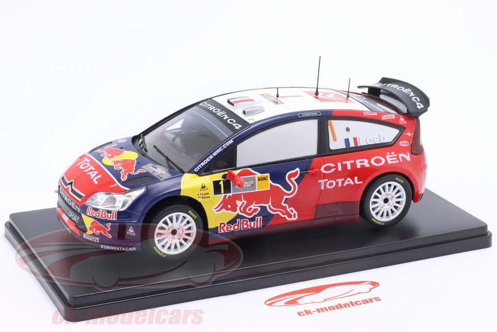Altaya 1:24 Citroen C4 WRC #1 Winner rally Germany 2008 Loeb, Elena ...