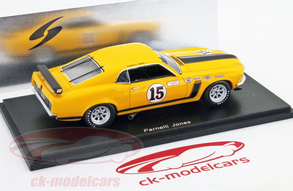Spark 1:43 Ford Mustang #15 Trans-Am 1970 Parnelli Jones S2640 model car S2640 9580006926401