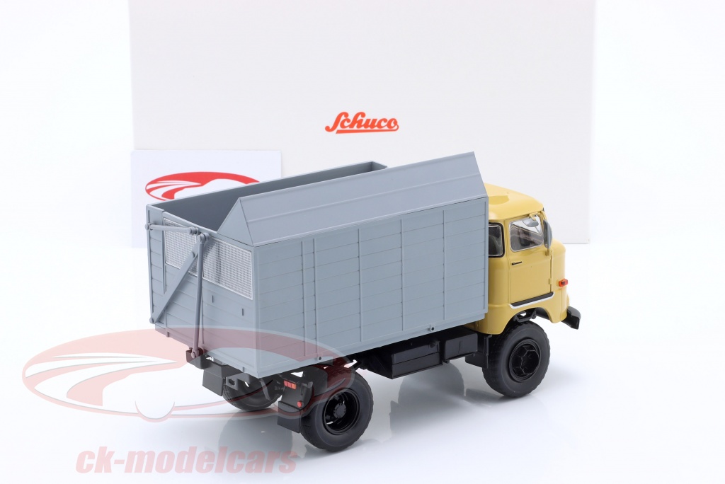 Schuco 1:32 IFA W50 SHA Kipper hellbraun / grau 450786200 Modellauto 450786200 4007864047338