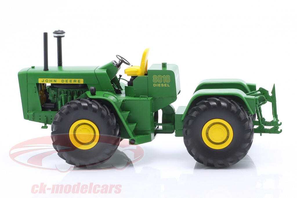 Schuco 1:32 John Deere 8010 Articulated tractor without cabin green ...