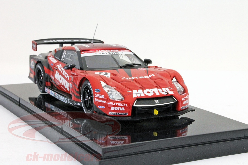 Ebbro 1:43 Motul Autech GT-R Super GT Series 500 2012 Krumm, Motoyama ...