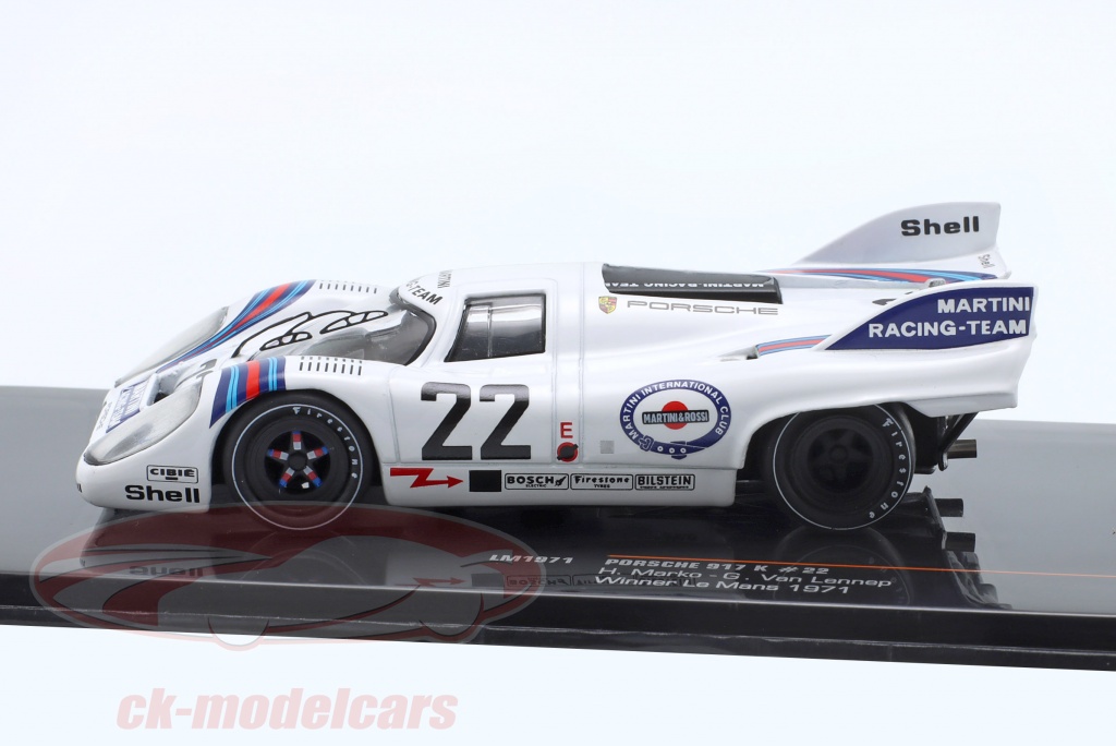 Ixo 1:43 Porsche 917K #22 Winner 24h LeMans 1971 van Lennep, Marko ...