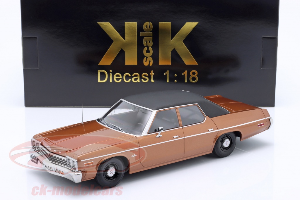 KK-Scale 1:18 Dodge Monaco Год постройки 1974 коричневый металлический ...