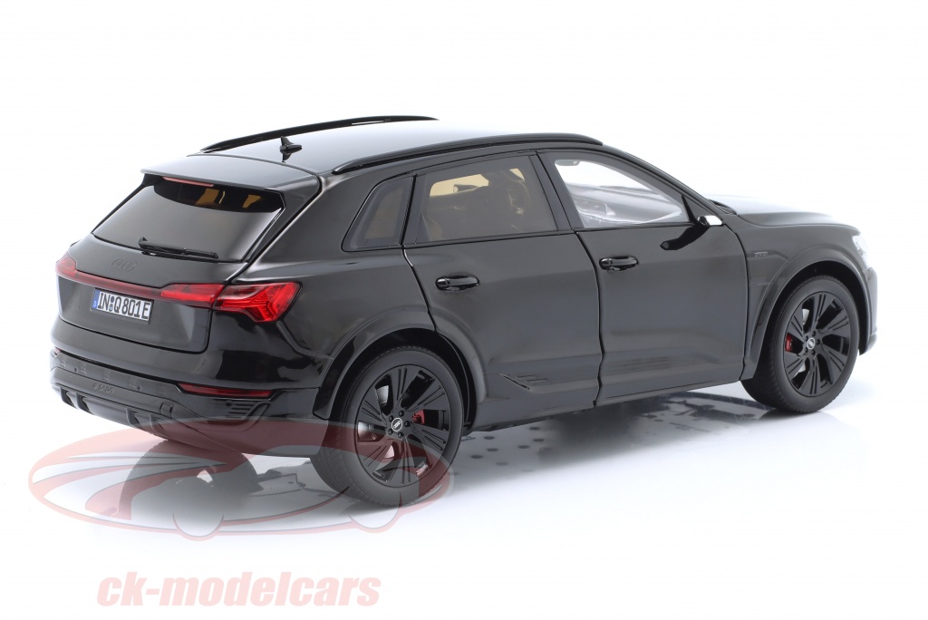 Norev 1:18 Audi Q8 e-tron year 2023 myth black 5012328651 model car ...