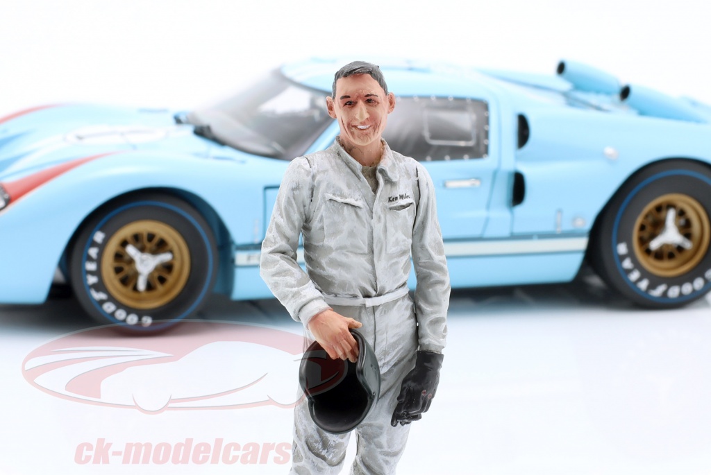 LeMans Miniatures 1:18 Ken Miles 1966 figura FLM118040 modello auto ...