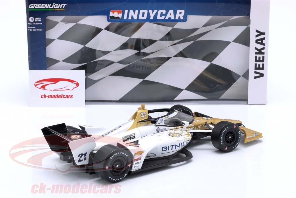 Greenlight 1:18 Rinus VeeKay Chevrolet #21 IndyCar Series 2023 11215 ...
