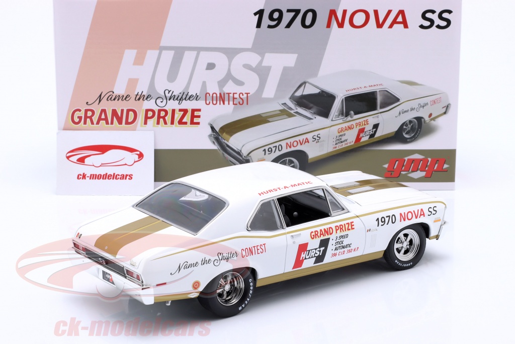 GMP 1:18 Nova SS Hurst 500 Miles Sweepstakes Año de construcción 1970 ...