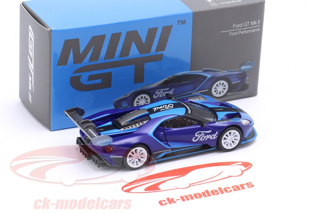 True Scale 1:64 Ford GT MK II Ford Performance blau s MGT00429 ...